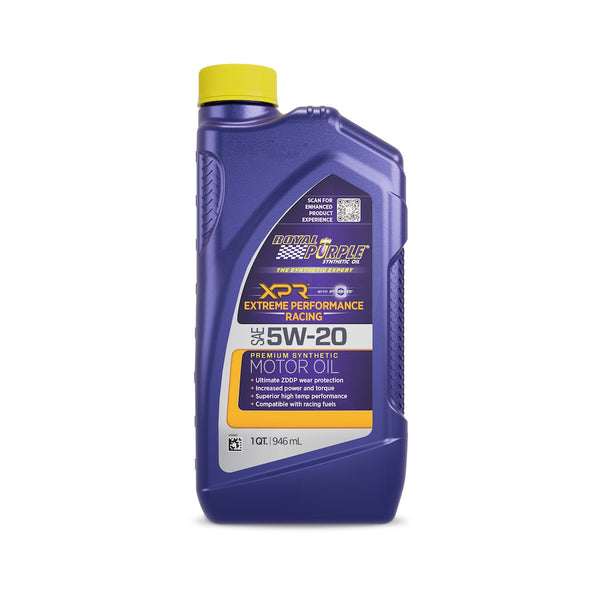 Royal Purple XPR Racing Oil SAE 5W-20 Synthetic 1 Quart (MPN: 01011 ...