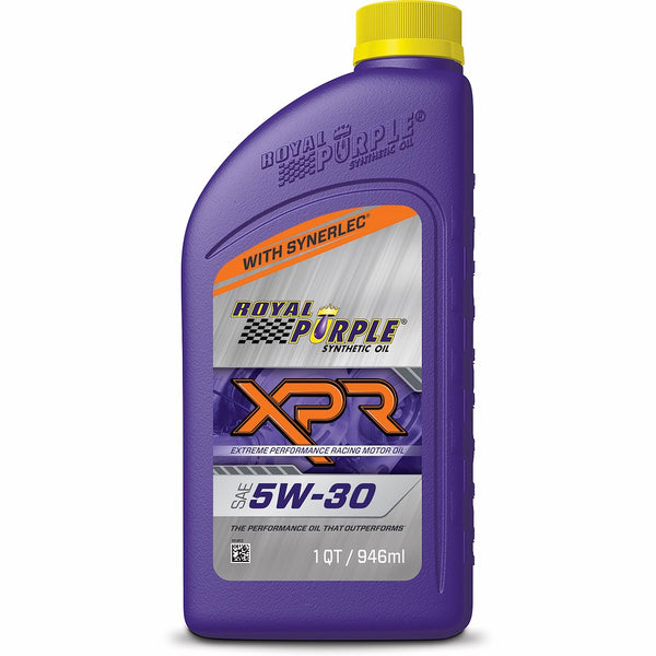 Royal Purple XPR Racing Oil SAE 5W-30 Synthetic 1 Quart (MPN: 01021 ...