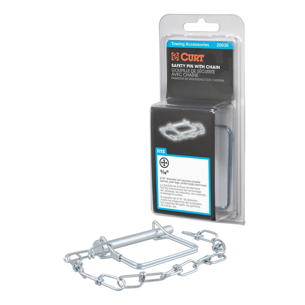 Trailer Coupler Safety Pin Clip (MPN: 25035) – Sprinter Parts Depot