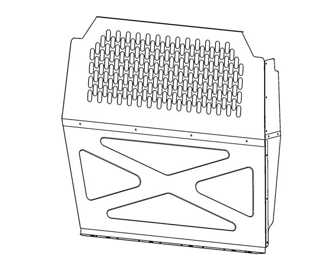 Holman Bulkhead Divider (MPN: 40671) – Sprinter Parts Depot