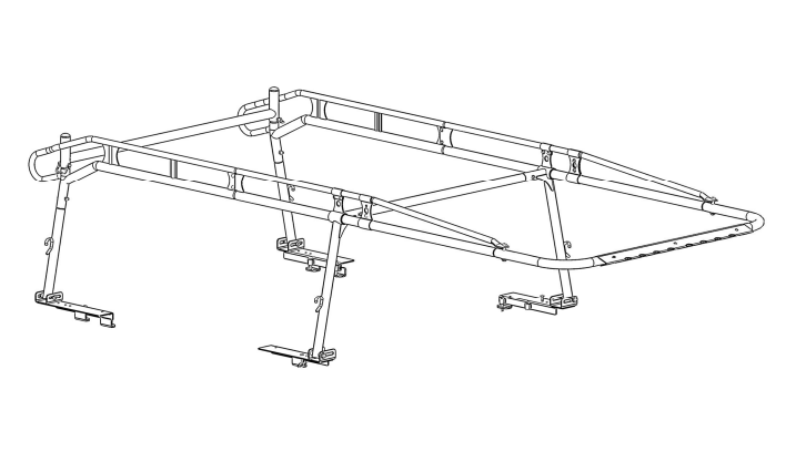 Holman Ladder Rack Pro III Series (MPN: 80020) – Sprinter Parts Depot
