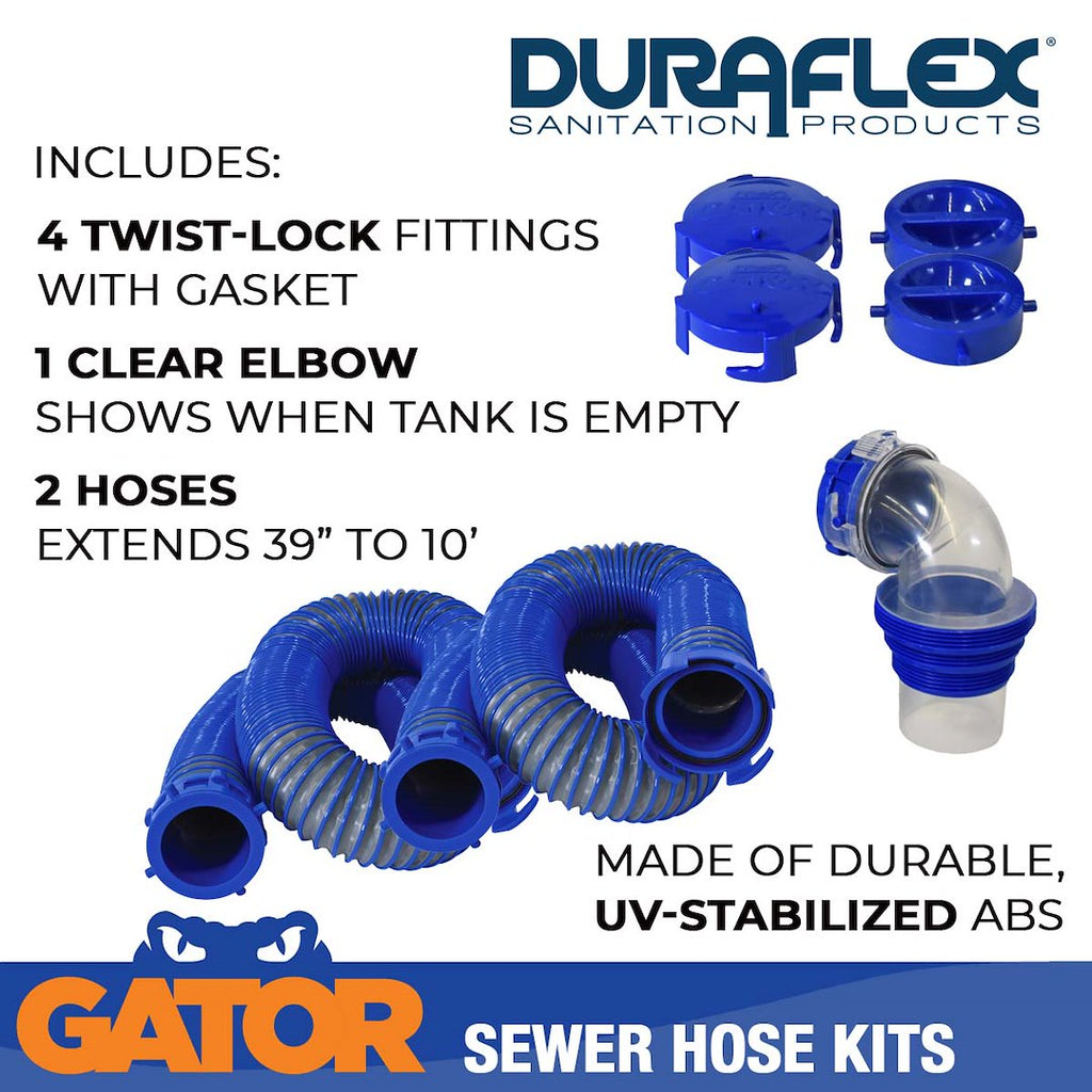 Duraflex Gator Sewer Hose 20 Foot Extended Length (MPN: 22006 ...