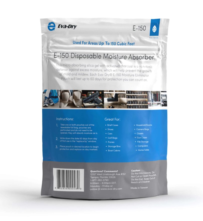 Eva-Dry Moisture Absorbing Pouches (MPN: E-150) – Sprinter Parts Depot