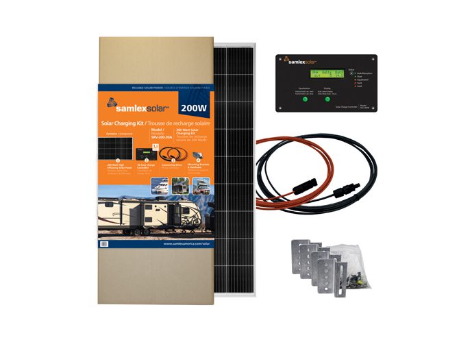Samlex America Solar Charging Kit (MPN: SRV-200-30A) – Sprinter Parts Depot