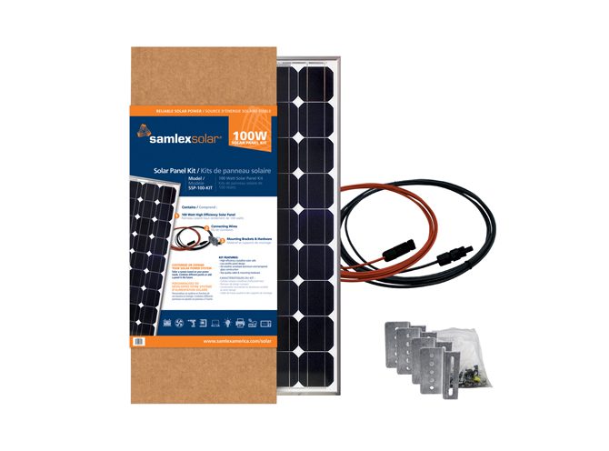 Samlex America Expansion Solar Kit (MPN: SSP-100-KIT) – Sprinter Parts ...