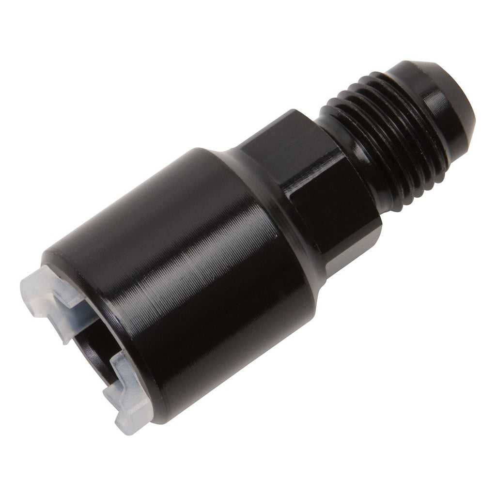 Russell Automotive Adapter Fitting -6 AN Male to 3/8 Inch SAE Quick Di ...