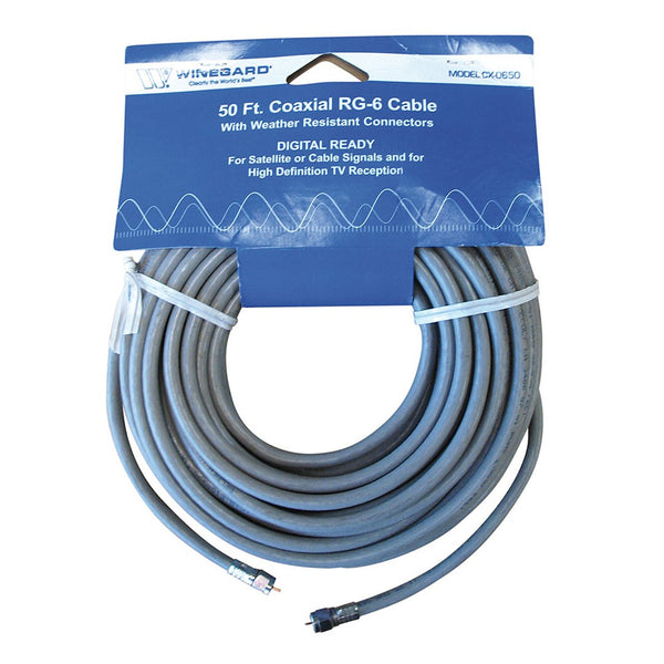 Winegard RG-6 Coaxial Cable 50 Feet (MPN: CX-0650) – Sprinter Parts Depot
