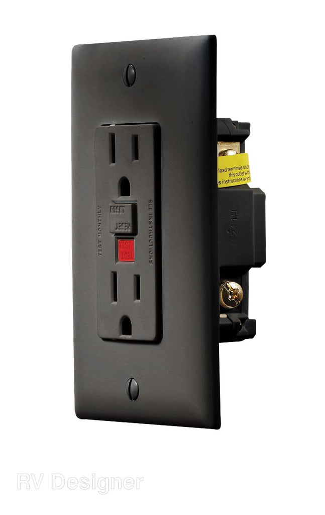 RV Designer Ground Fault Receptacle (MPN: S807) – Sprinter Parts Depot