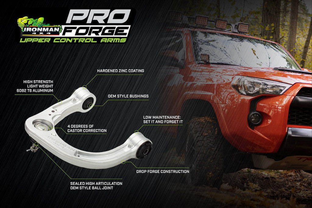 Ironman 4x4 Upper Control Arms (MPN: UCA002FA-3) – Sprinter Parts Depot