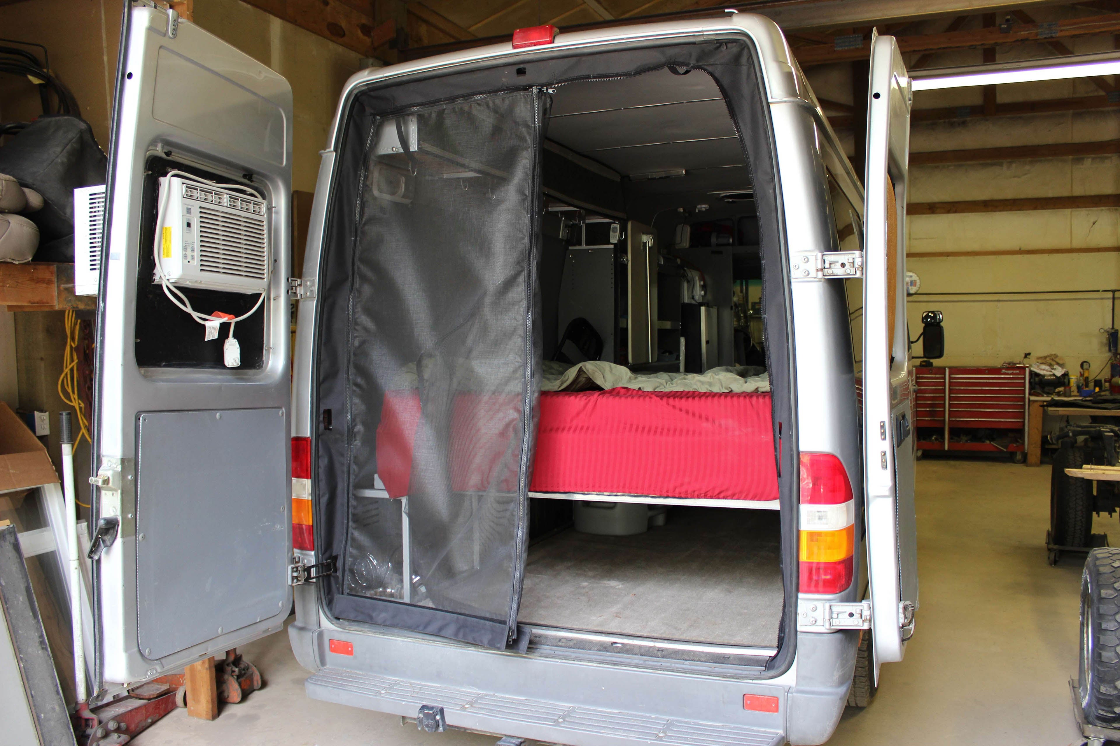 Door Bug Screens - Impenetrable Insect Protection for Sprinter Vans ...