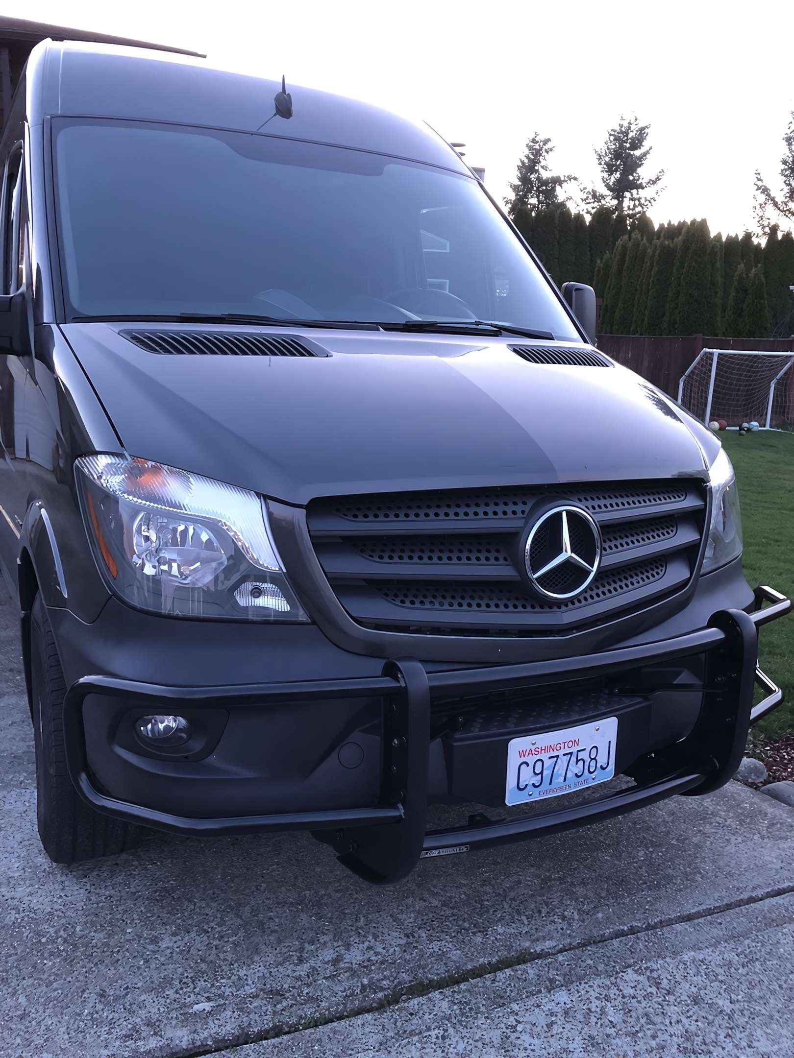 Black Horse Spartan Grille Guard for Sprinter 2007-Current – Sprinter ...