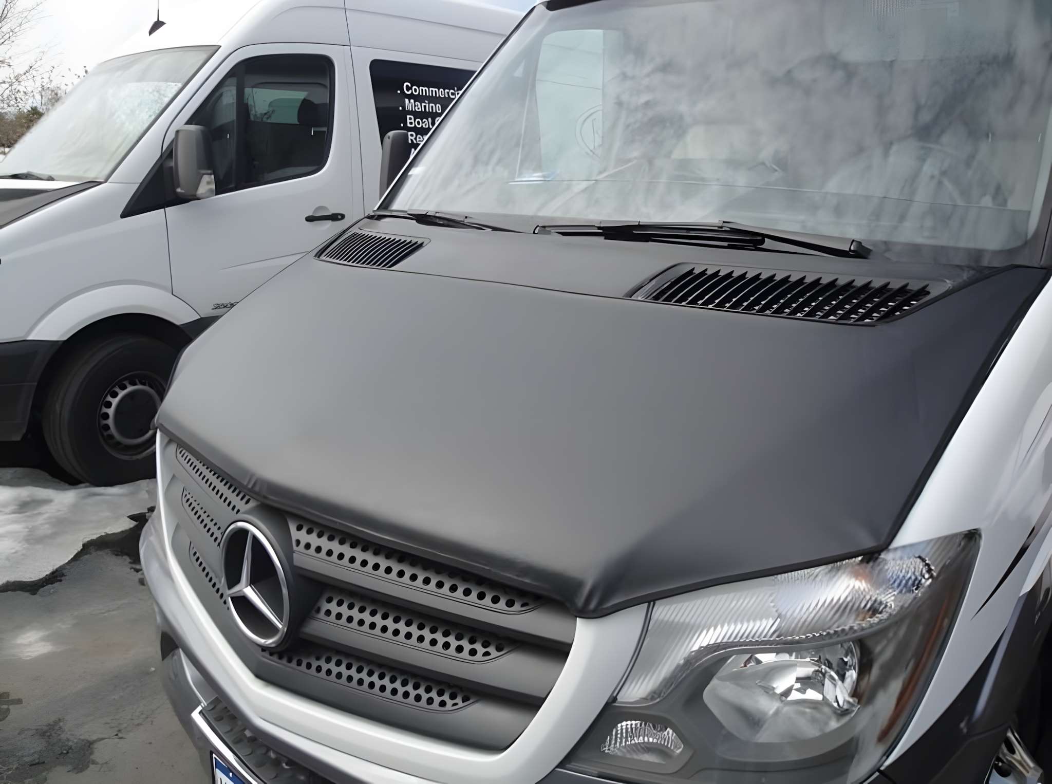 Hood Bra/Protector for Mercedes Sprinter Vans & RVs – Sprinter Parts Depot
