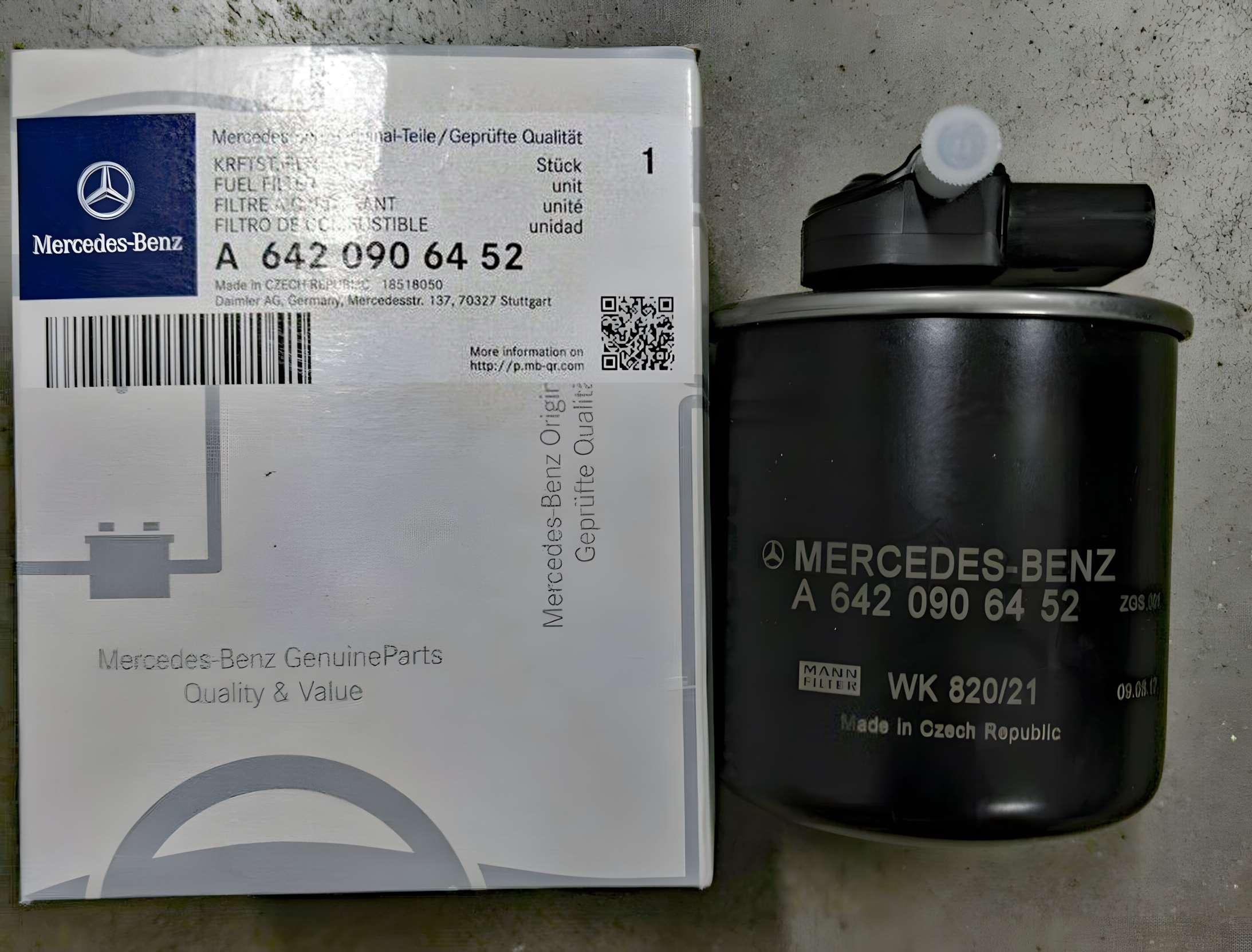 OEM Sprinter Fuel Filter | Max Performance for Sprinter Engines ...