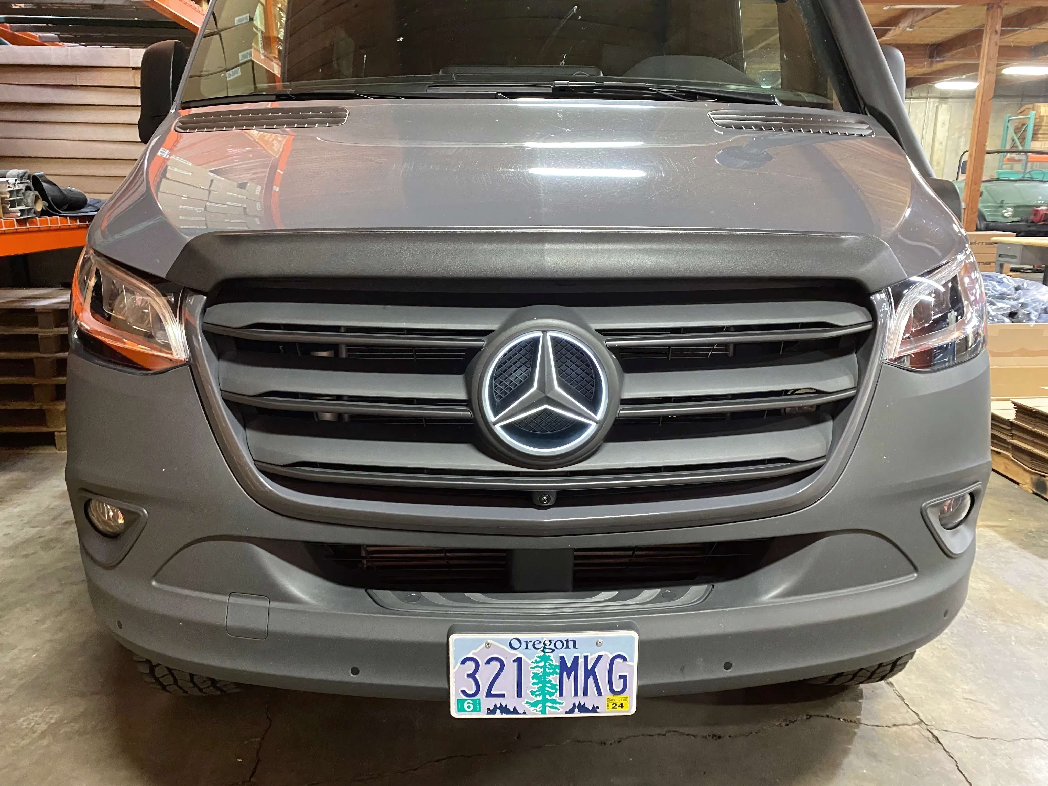 Star Grille Emblem & LED for Mercedes Sprinter 2019-2024 – Sprinter ...