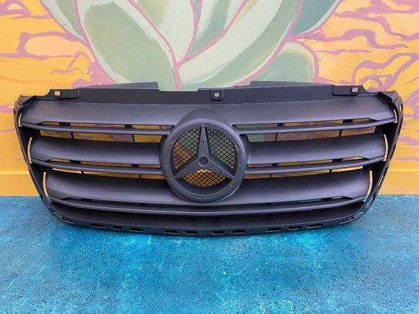 Front Grille (Black) for Mercedes Sprinter 2019-2024 – Sprinter Parts Depot