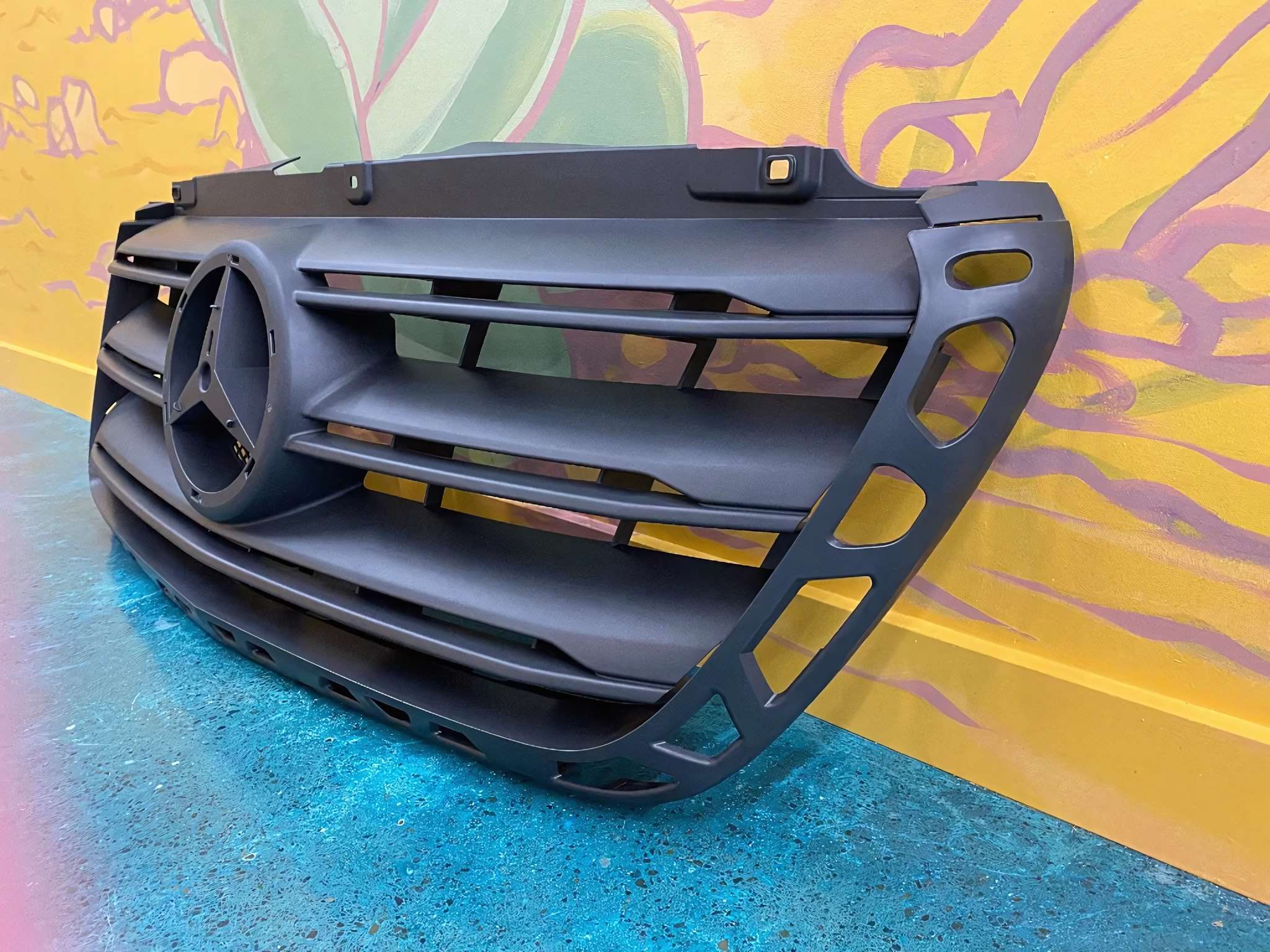 Front Grille (Black) for Mercedes Sprinter 2019-2024 – Sprinter Parts Depot