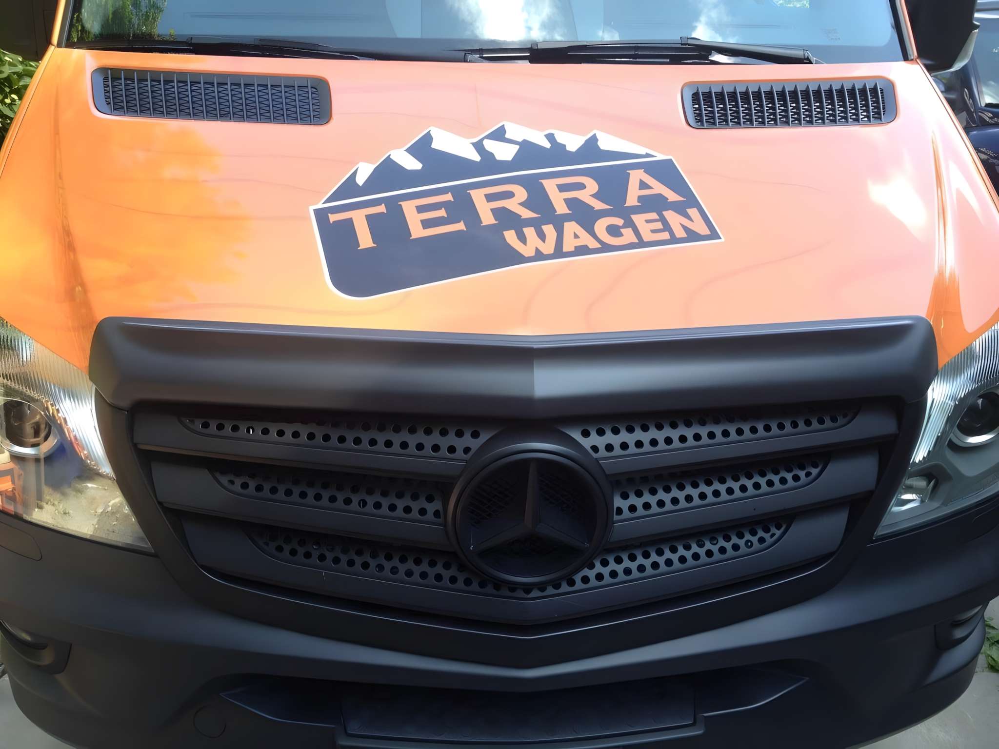 Aerodynamic Hood Spoiler/Protector for Sprinter Vans & RVs – Sprinter ...