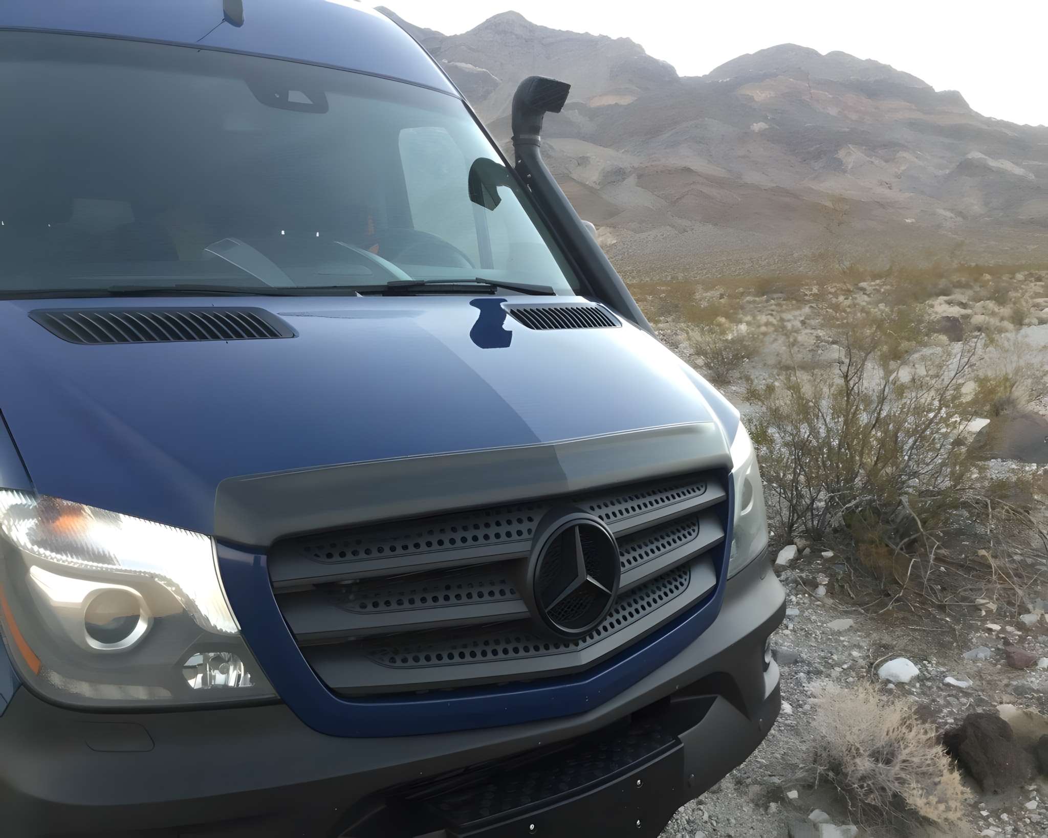 Aerodynamic Hood Spoiler/Protector for Sprinter Vans & RVs – Sprinter ...