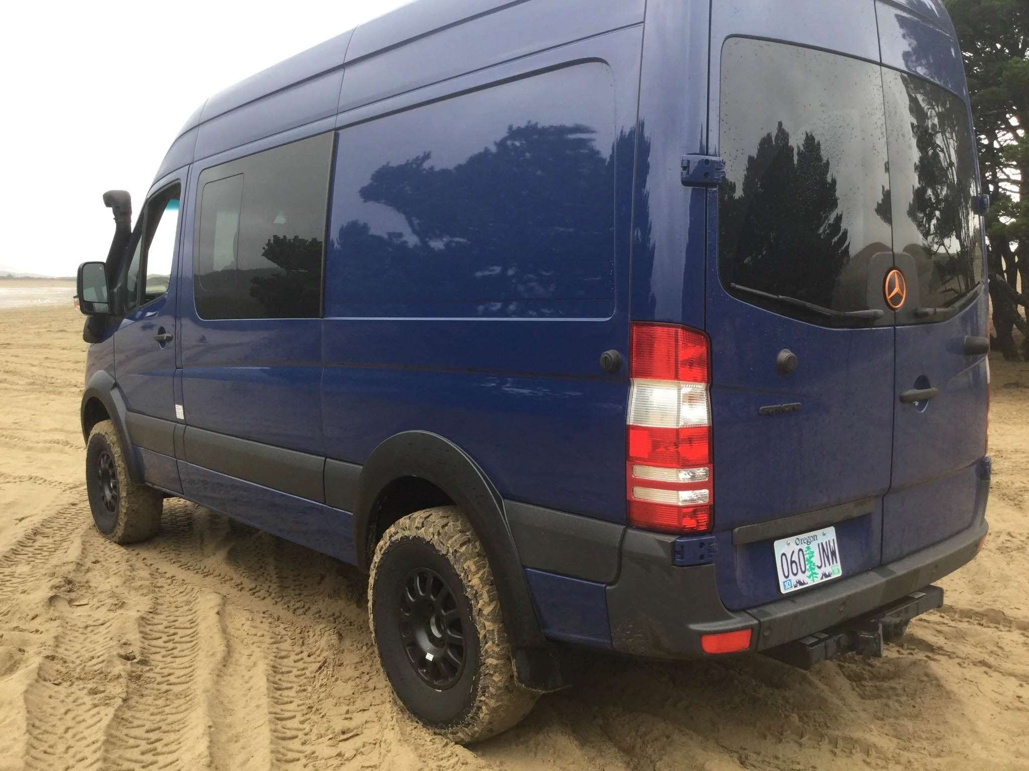 Oversized Fender Flares for 4x4 Sprinter Vans | BIGGER Off-Road Tires ...
