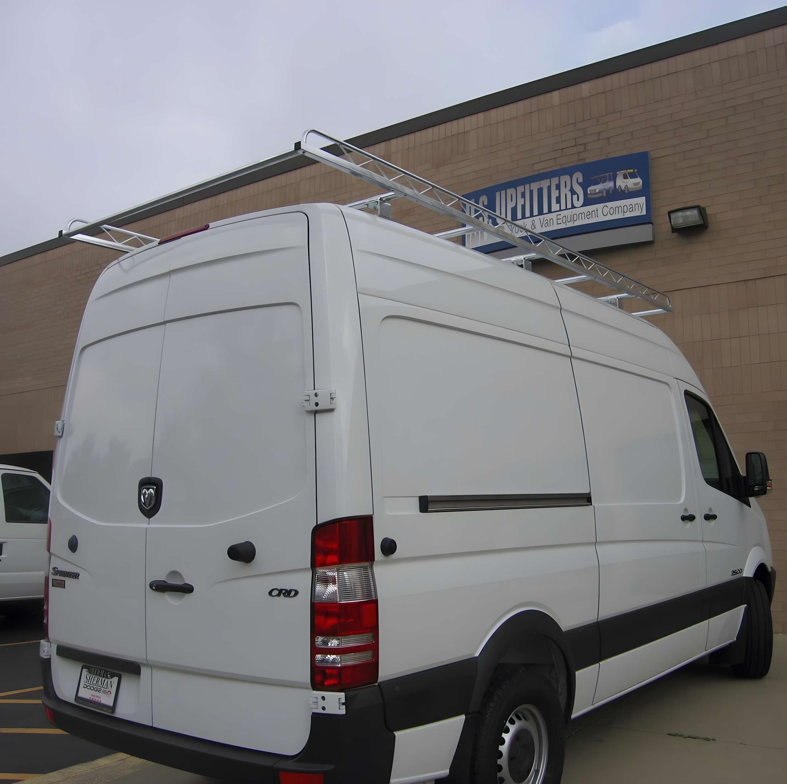 Galvanized Ladder Rack for 2007-2024 Sprinter Vans – Sprinter Parts Depot