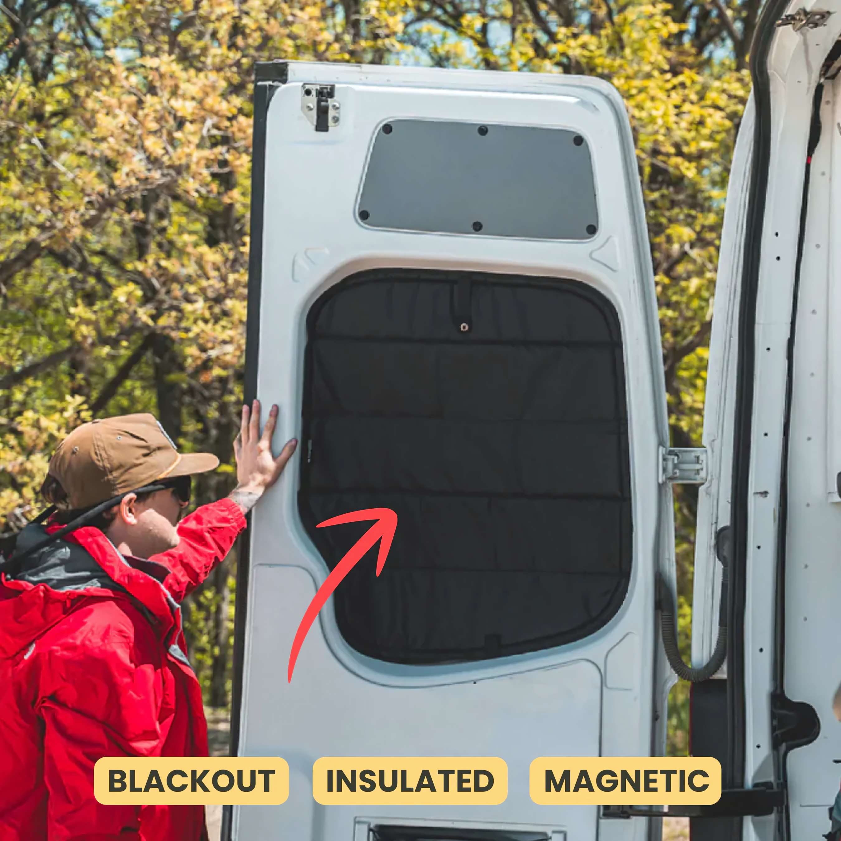 Rear Window Cover Set for Sprinter 2007-2024 – Sprinter Parts Depot